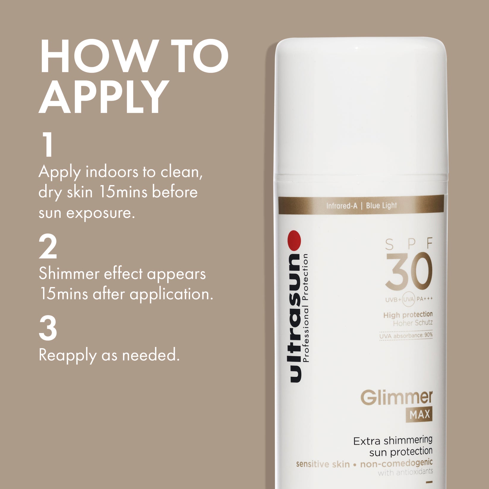 Ultrasun Glimmer MAX SPF30 – Ultrasun UK